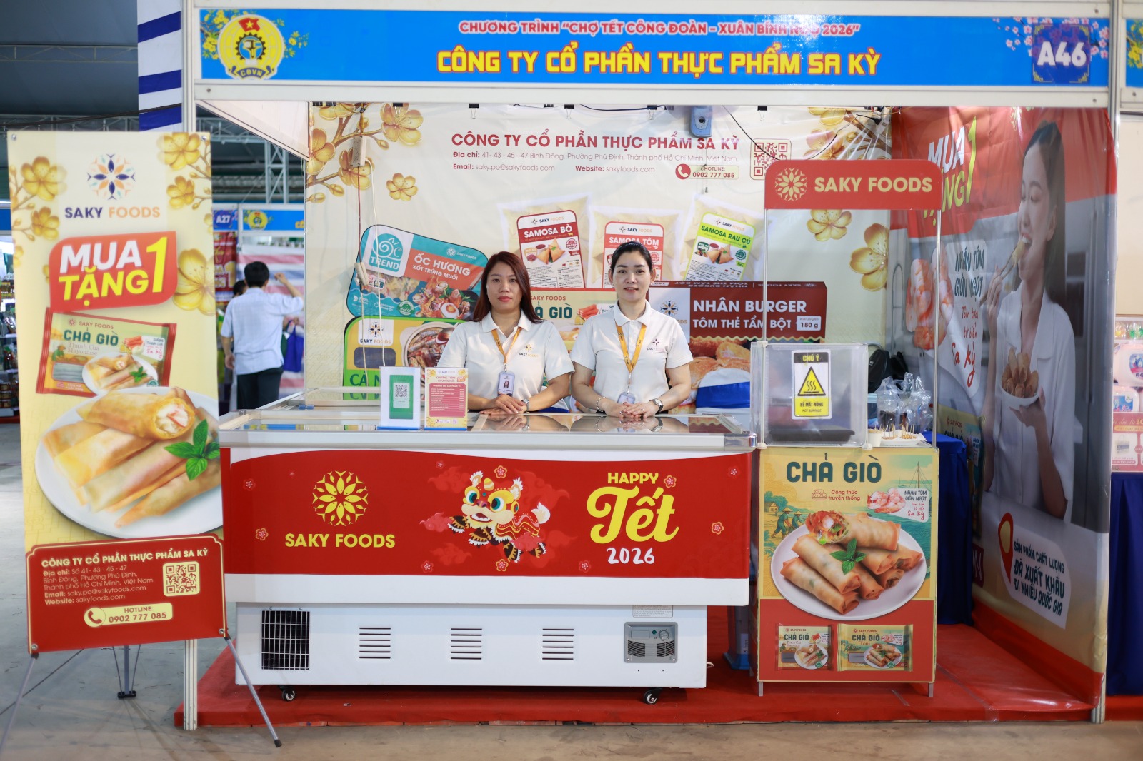 Saky Foods góp mặt tại Chương trình “Chợ Tết Công đoàn – Xuân 2026 ...